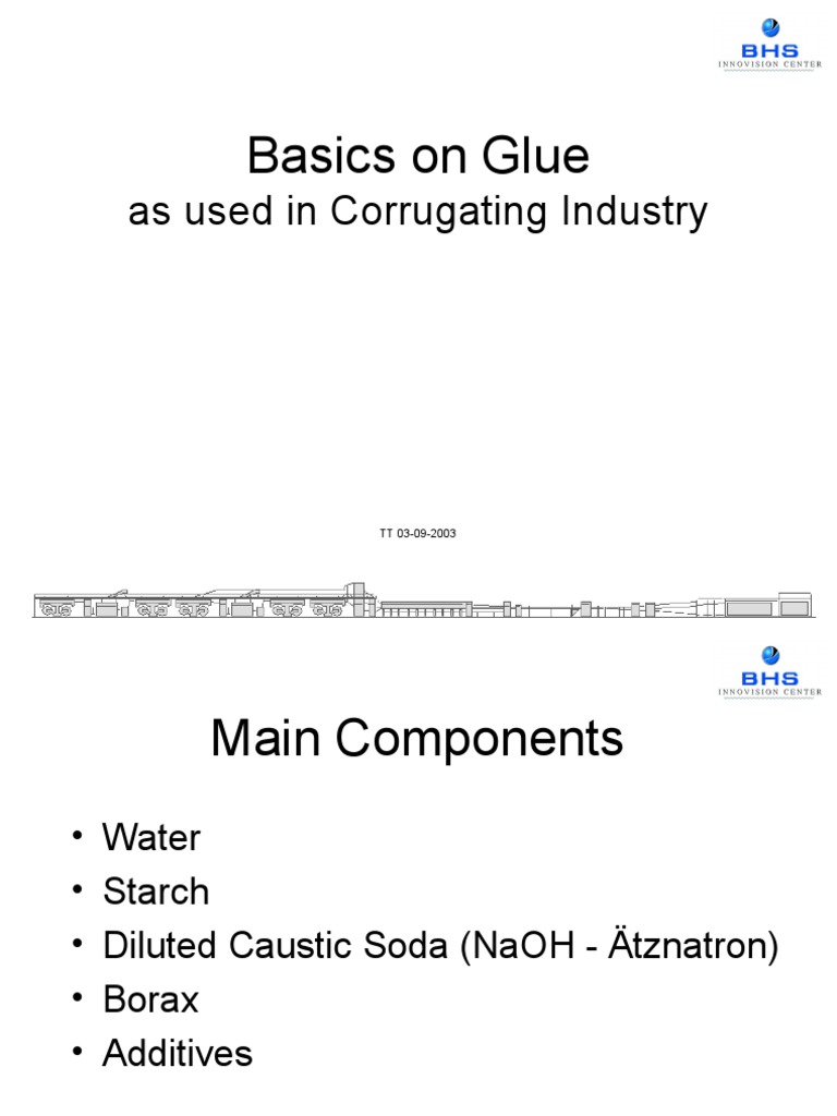 Basics On Glue | PDF | Starch | Sodium Hydroxide