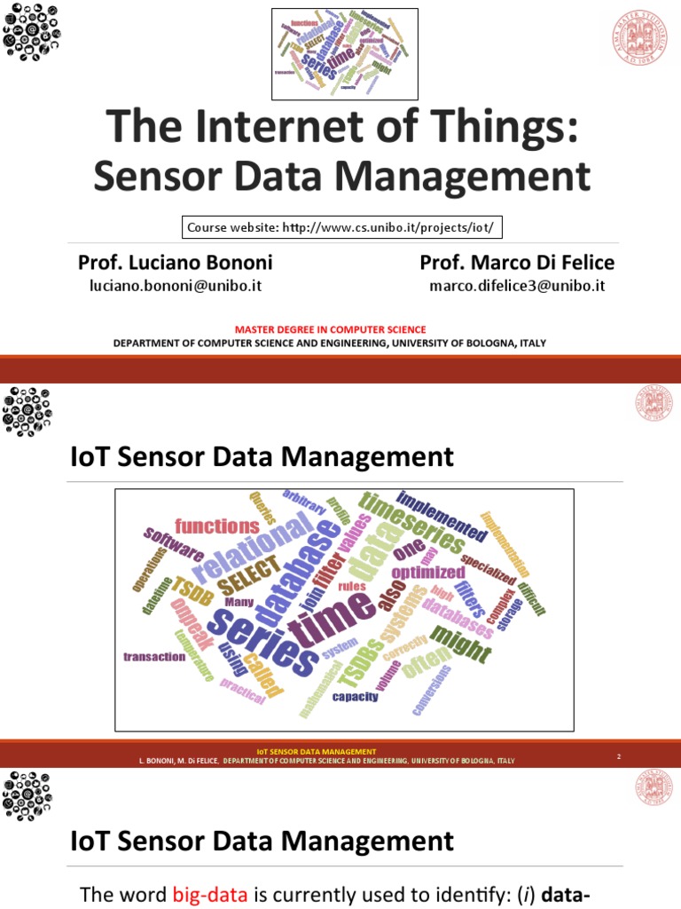 9 IOT Database | PDF | Big Data | Databases