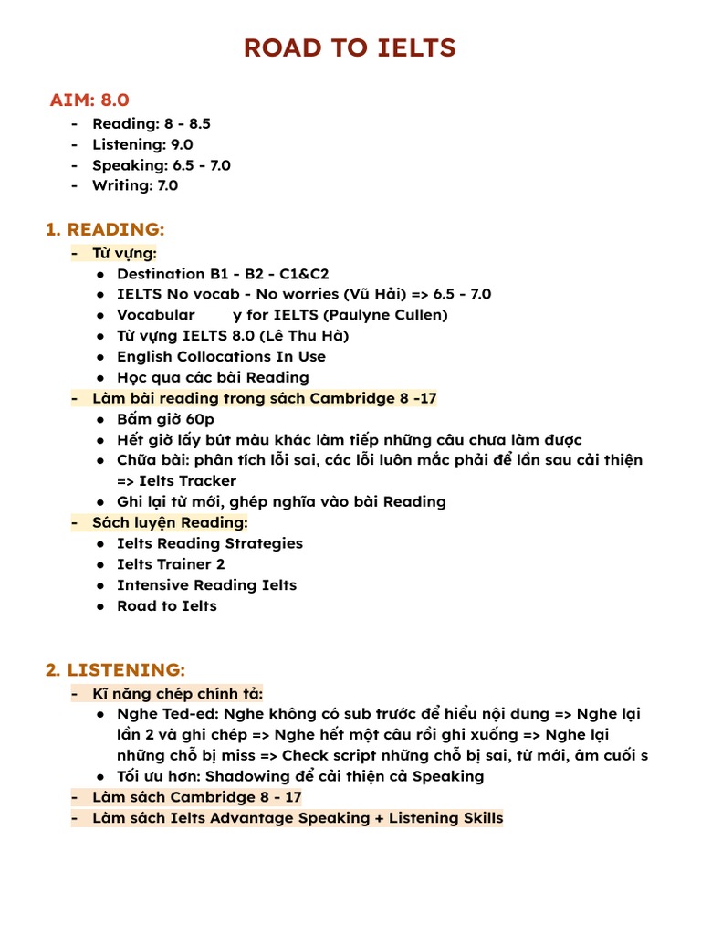 Road To Ielts | PDF
