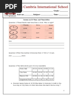 Special Number Worksheet - Grade 4 Cambridge Mathematics | PDF ...