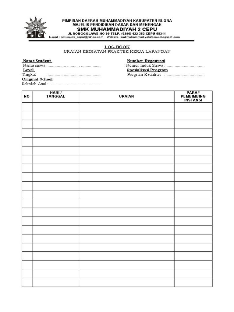 Log Book | PDF