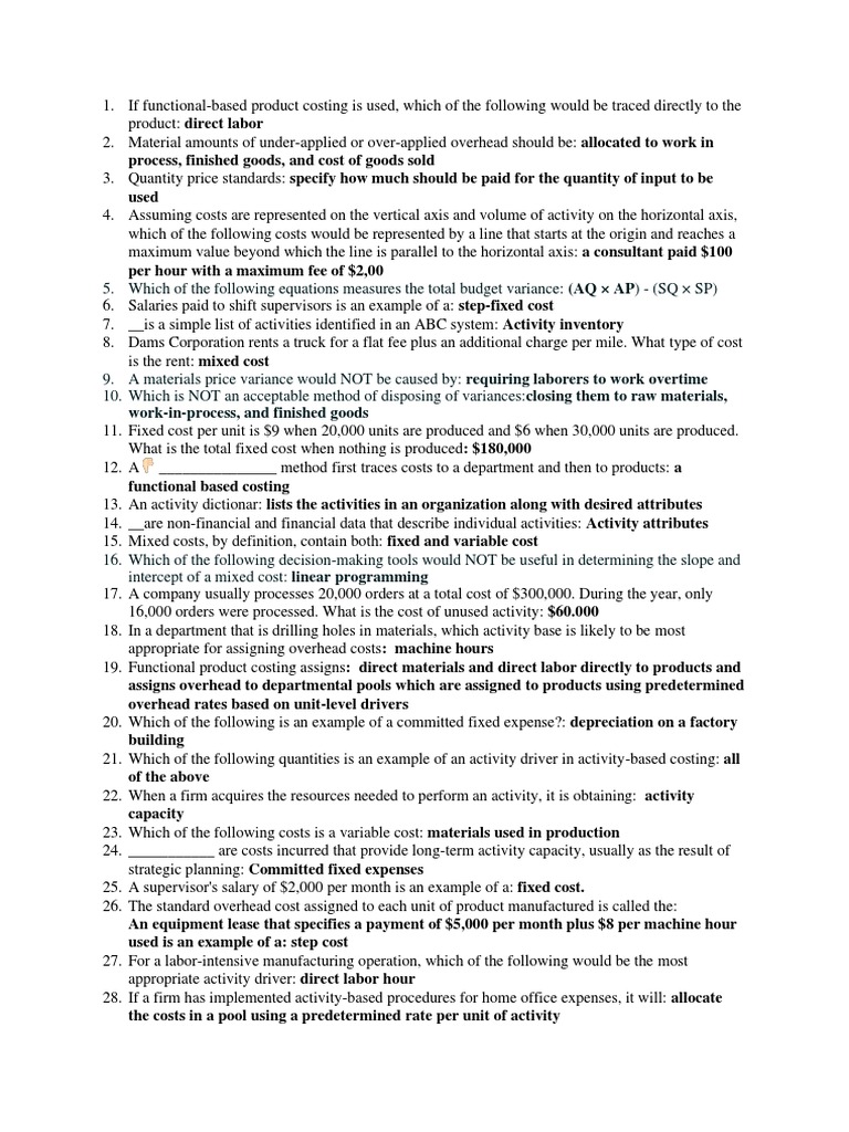 Kuis Akmen | Download Free PDF | Cost | Labour Economics