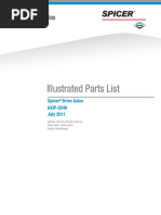 Spicer d46 170 Parts List PDF | PDF | Axle | Gear