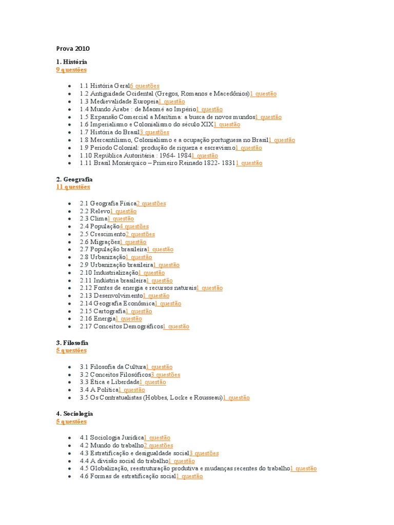 Questoes Das Provas Barro Branco | PDF | Substancias químicas | Química