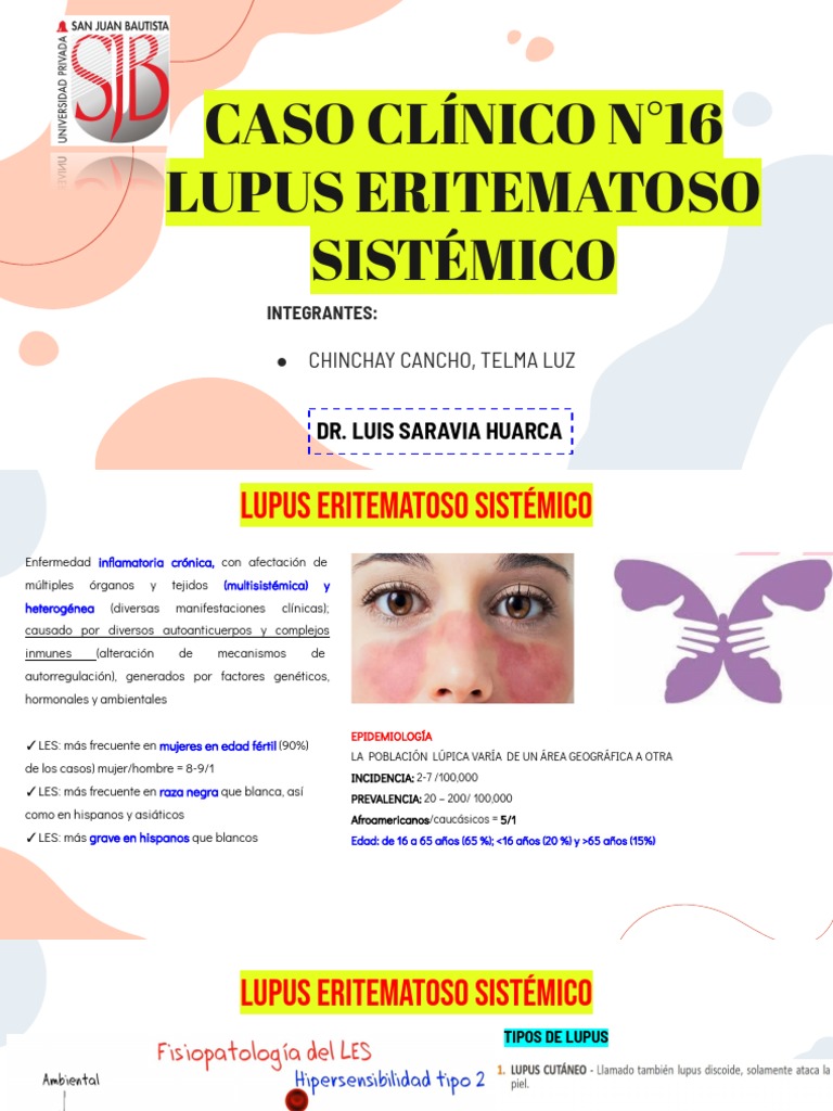 Lupus Eritematoso Sistémico | PDF | Causas de la muerte | Medicina