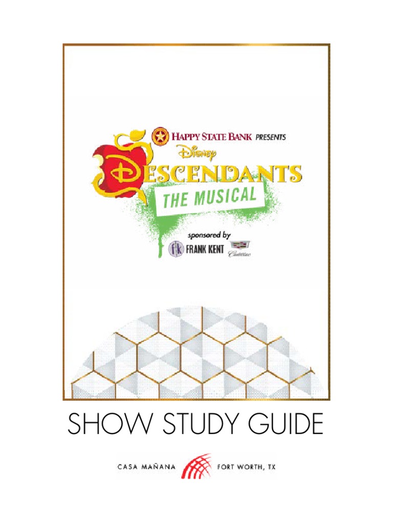 Disneys Descendants Study Guide | PDF | Reading Comprehension ...
