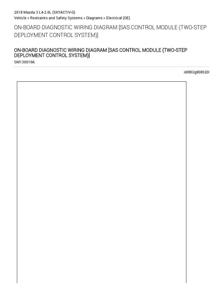 ON-BOARD DIAGNOSTIC WIRING DIAGRAM (SAS CONTROL MODULE (TWO-STEP ...