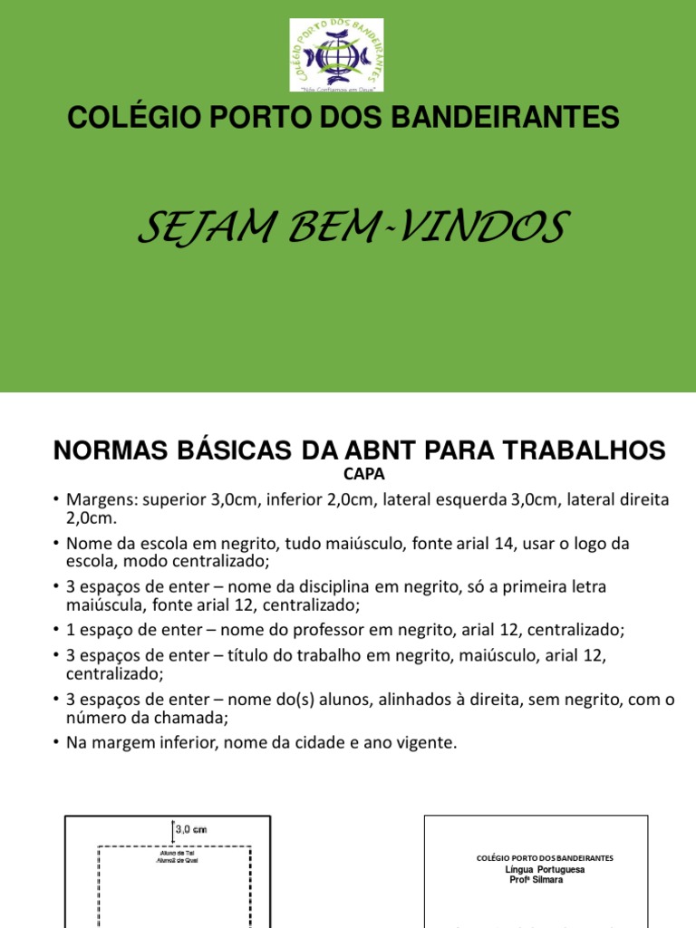NORMAS ABNT COM EXEMPLOS | PDF