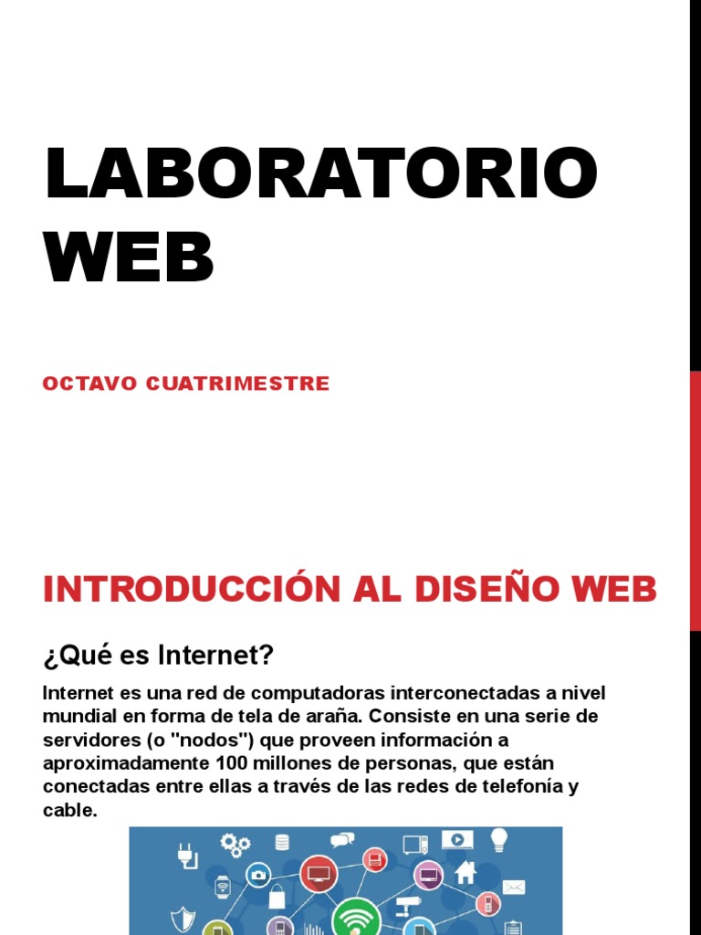 Introduccion Laboratorio Web | PDF | Red mundial | Internet y web