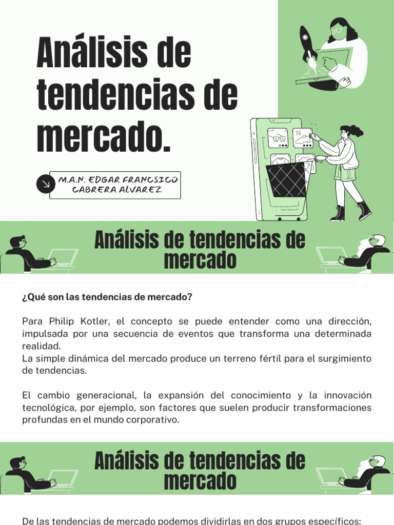 Análisis de Tendencias de Mercado | PDF | Mercado (economía) | Investigación de mercado