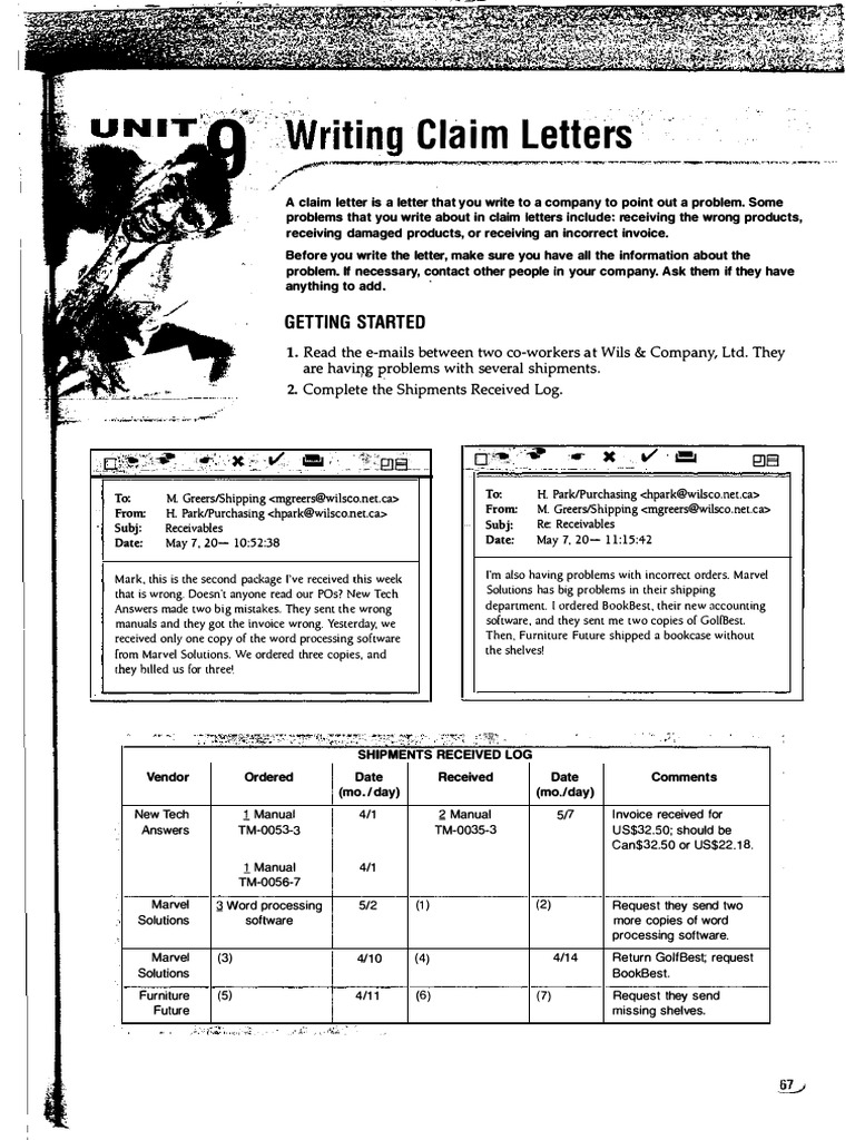 Writing Effective Claim Letters | PDF | Linguistics | Language Mechanics