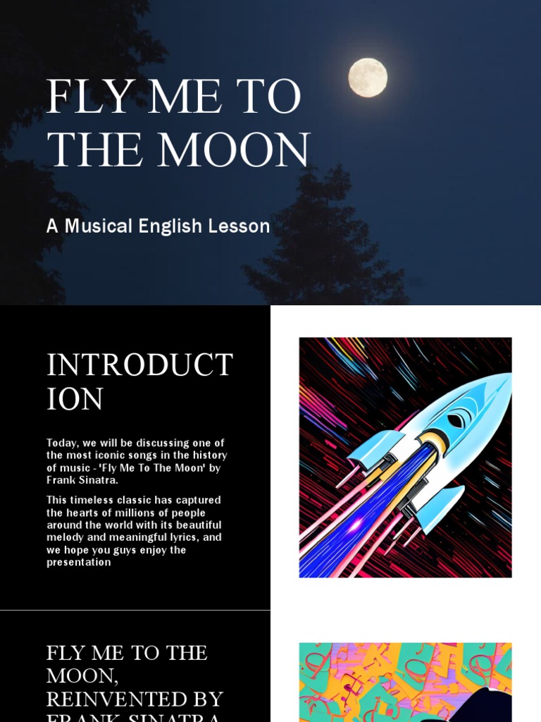 Fly Me To The Moon - A Musical English Lesson - Final Version | PDF ...