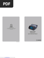 D463B (USB) User Manual | PDF | Printer (Computing) | Usb