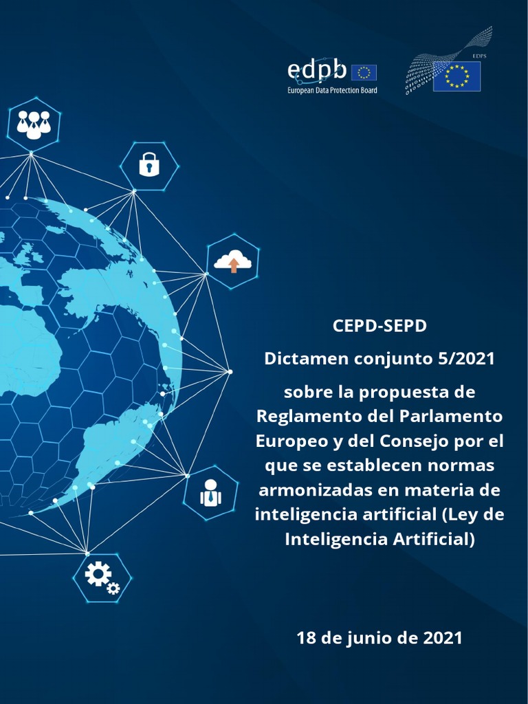 Edpb-edps Joint Opinion Ai Regulation Es | PDF | Inteligencia ...