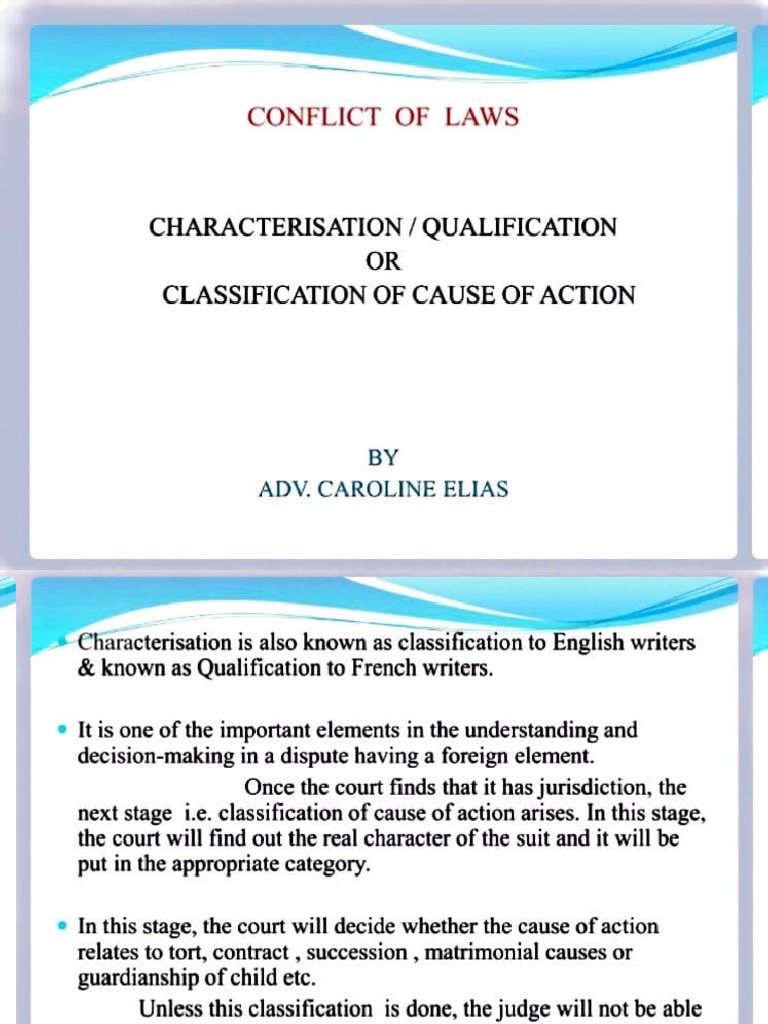Characterisation | PDF