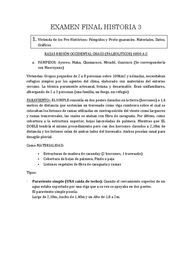 Resumen Examen Final Histo 3 | PDF | Barroco | Albañilería