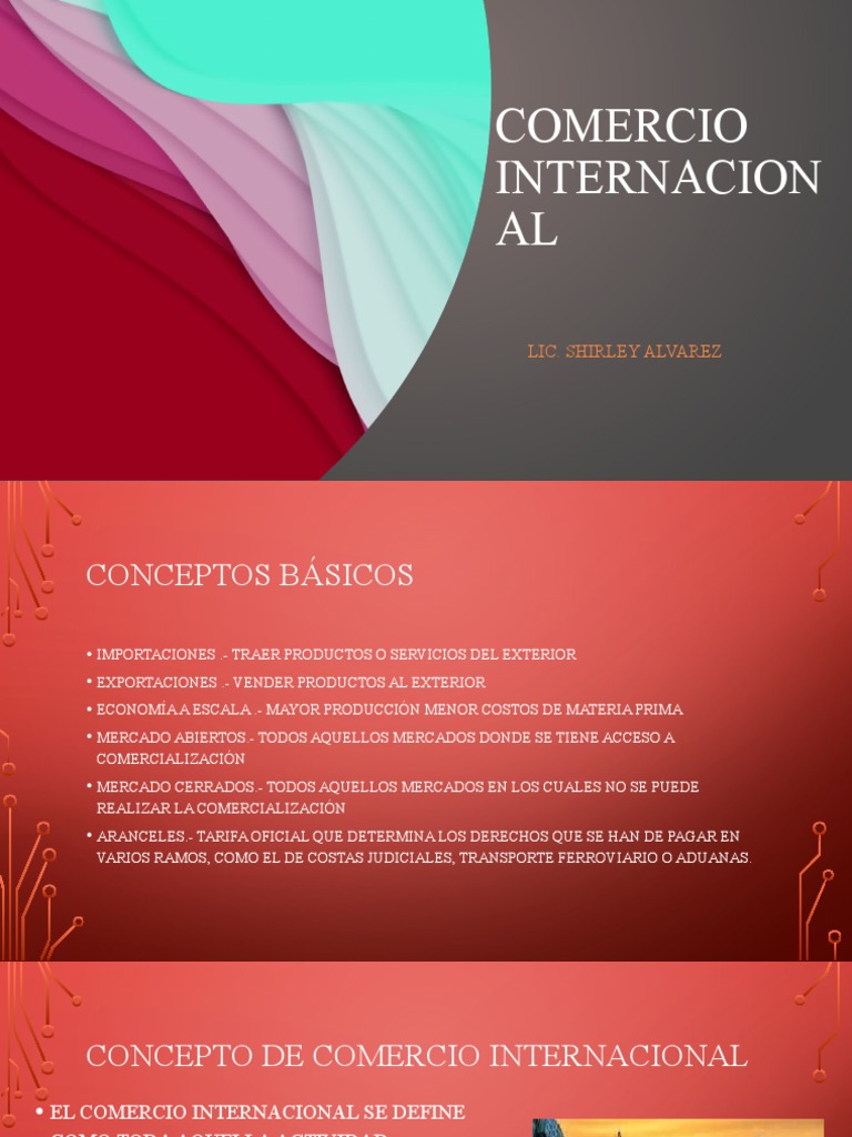Comercio Internacional | PDF | Comercio | El comercio internacional