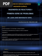 Problemas Diseño de Reactores | PDF | Reactor Quimico | Gases