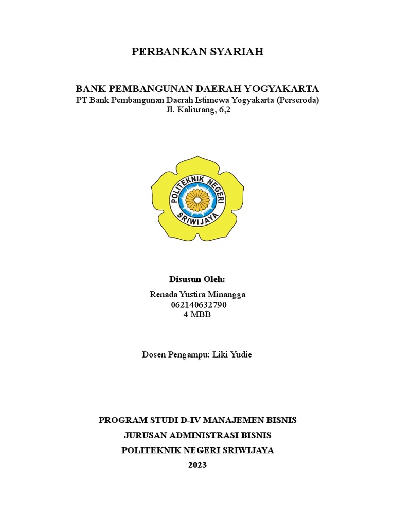 Perbankan Syariah Produk Renada Yus | PDF