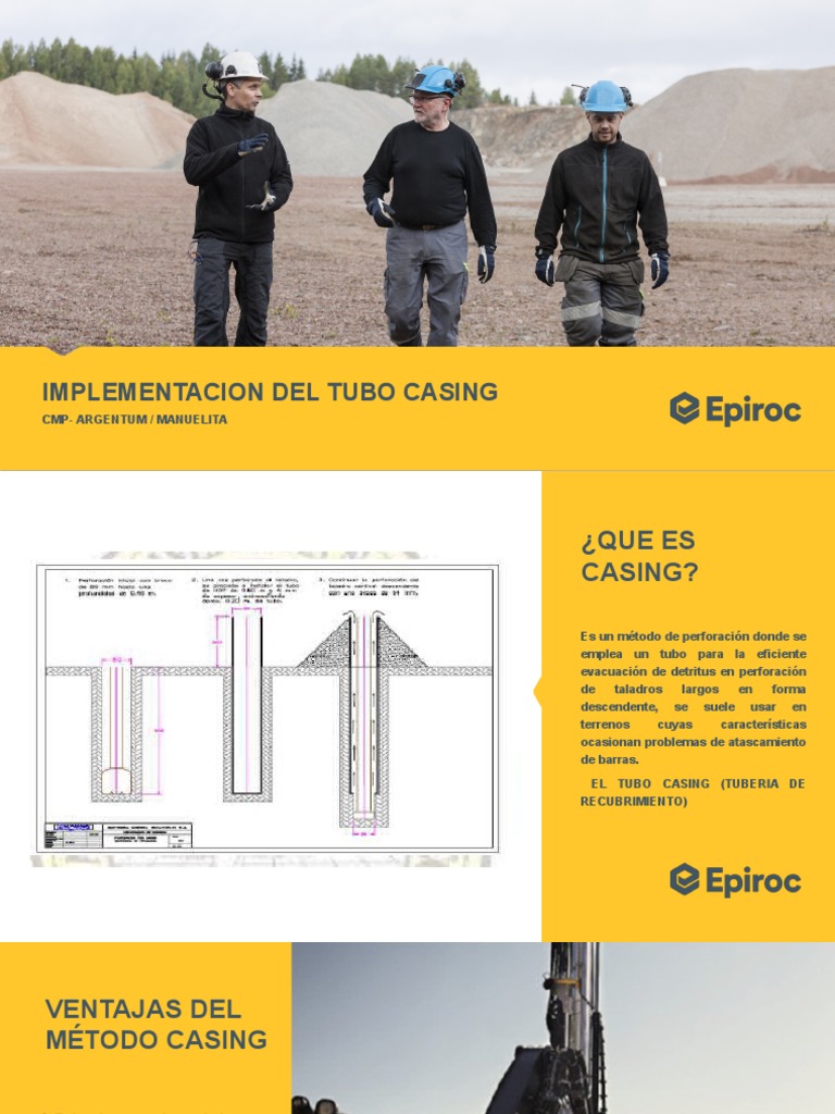 Método Casing en Perforación Eficiente | PDF