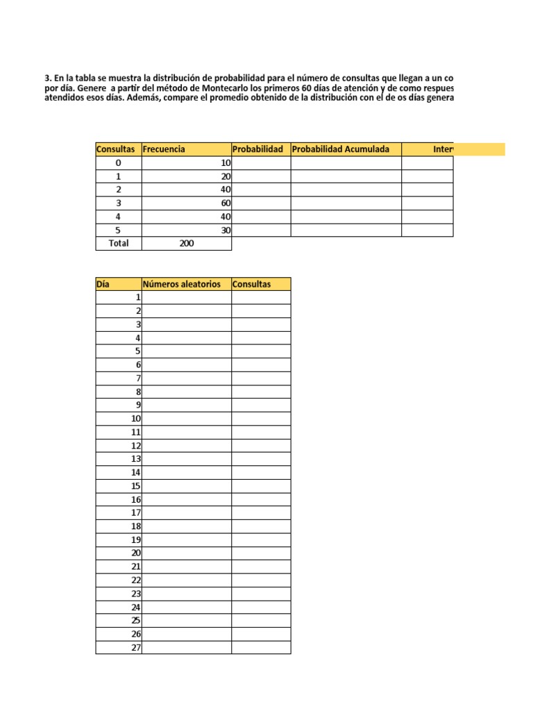 Montecarlo - EJ3 | PDF