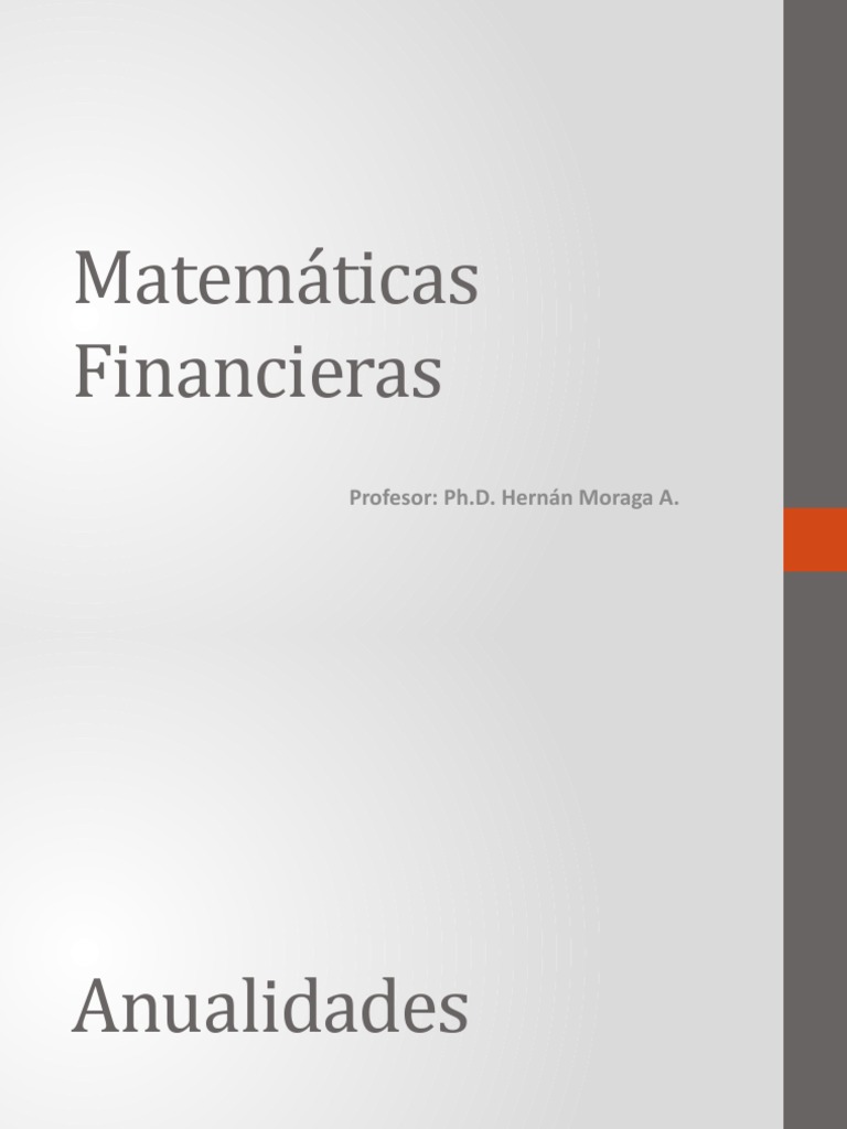 anualidades | PDF | Economias