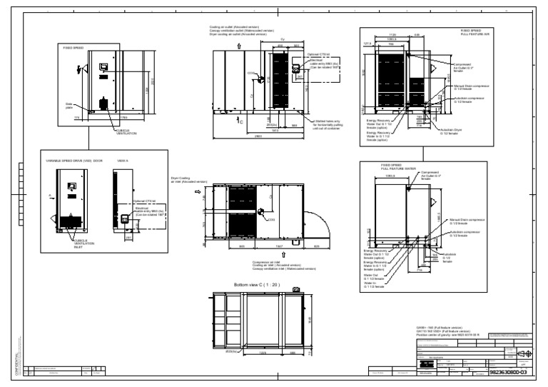 GA 90+-160 (VSD+) FF Metric Dimension Drawing EN Antwerp 9823630800 ...