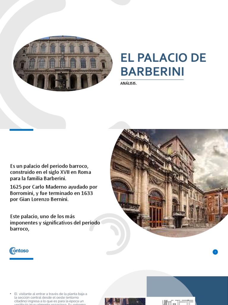 El Palacio de Barberini Analisis | PDF | Diseño arquitectonico | Arquitectura