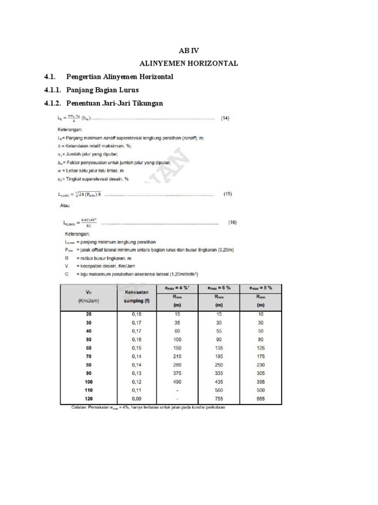 BAB IV Tikungan FC | PDF | Metode & Bahan Ajar