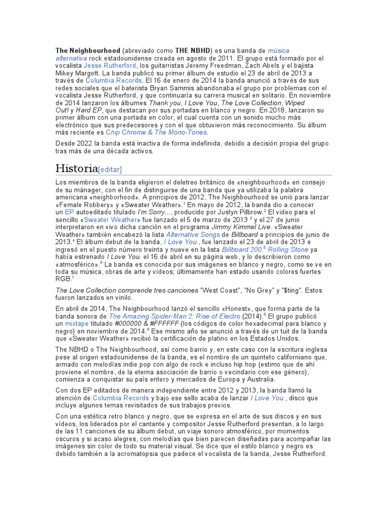TNBH | PDF | Músicos americanos | música americana