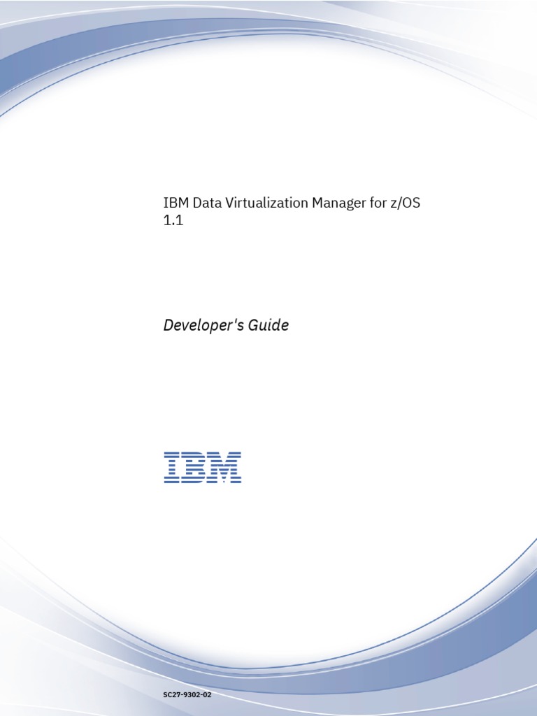 IBM Data Virtualization Manager For z/OS Developer Guide | PDF | Command Line Interface | Apache ...