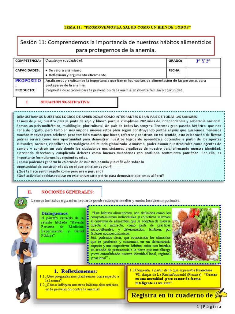 DPCC 1 y 2 - FICHA 25 ACT 9 Parte 1 | PDF | Perú | Comportamiento