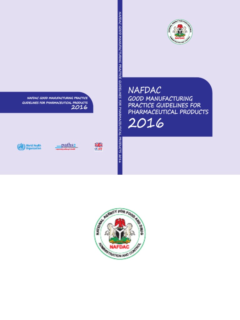 NAFDAC GMP Guidelines for Pharmaceuticals | PDF | Quality Management | Risk