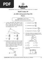Aakash Advance AIATS Paper | PDF | Applied And Interdisciplinary Physics | Chemistry