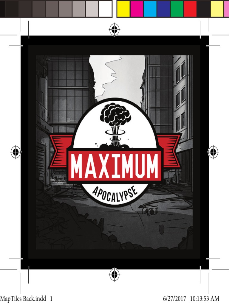 Maximum Apocalypse: Mission Back | PDF