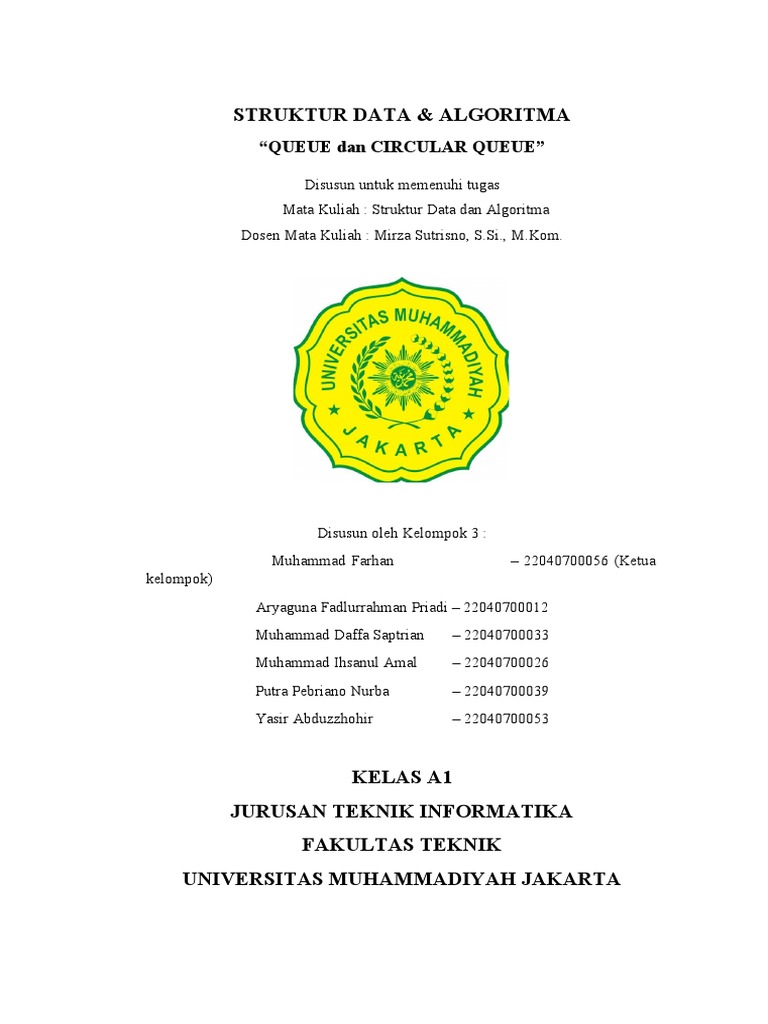 Queue Dan Circular Queue | PDF