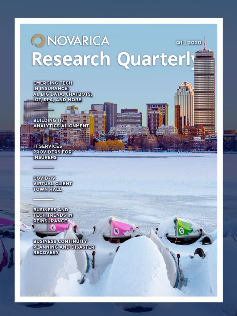 Novarica Research Quarterly 2020 Q1 | PDF | Insurance | Analytics