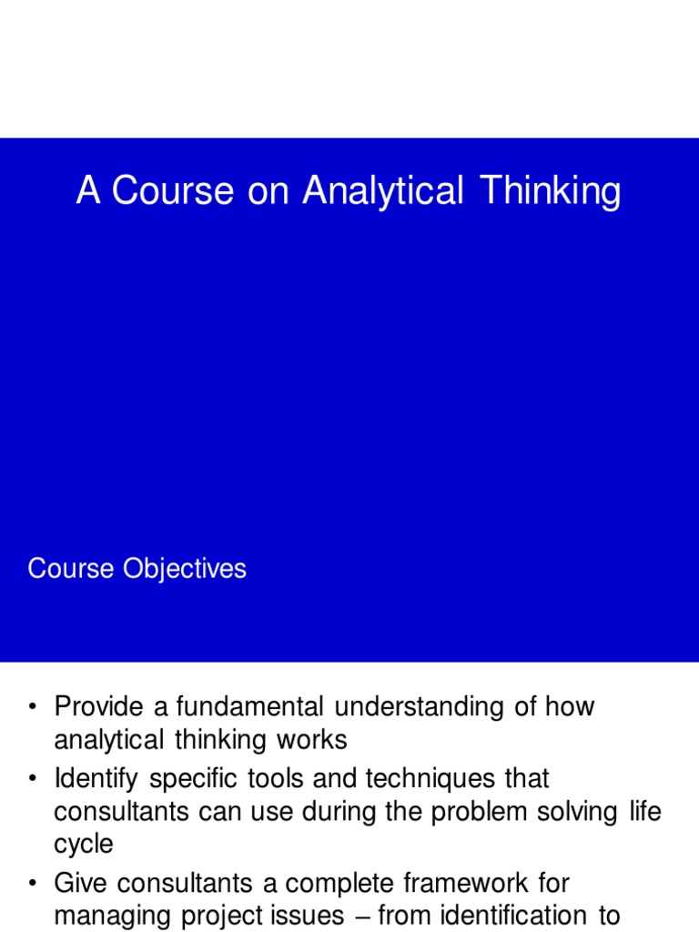 Reading Session 4 Analytical Thinking Training | PDF | Analysis | Brainstorming