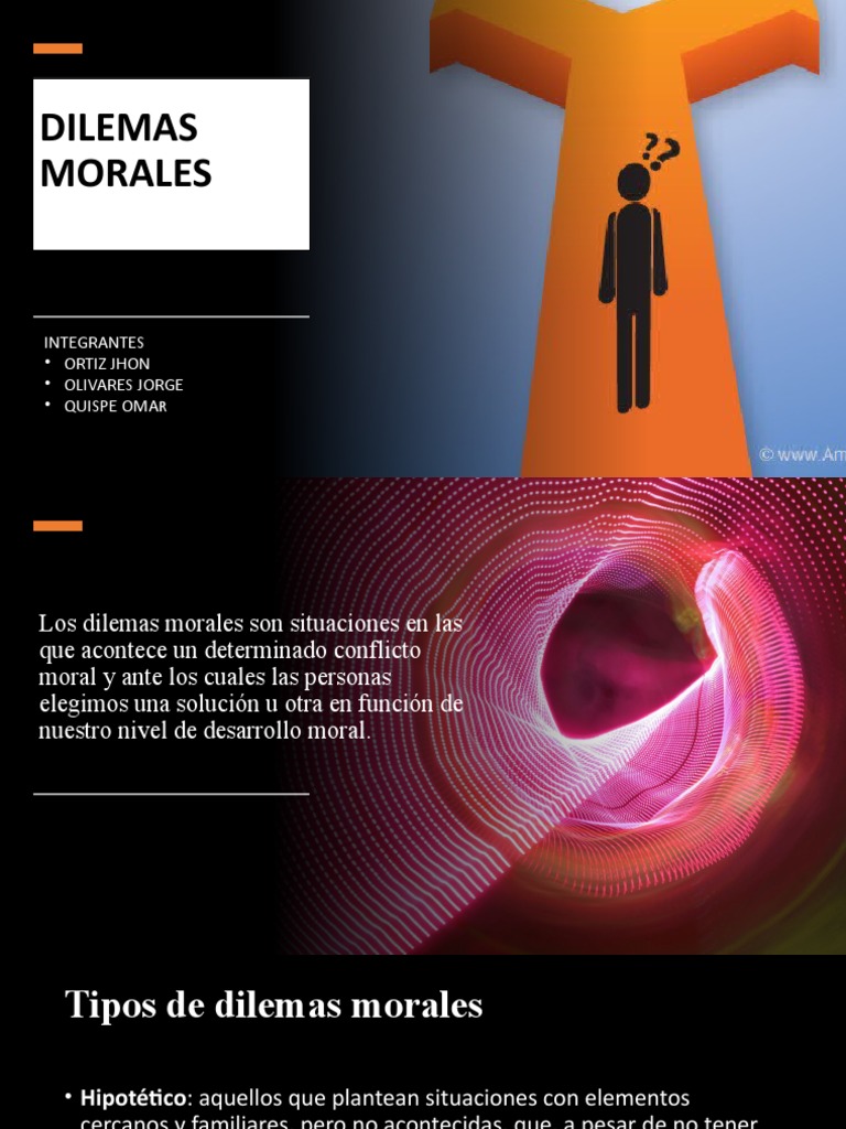 Dilemas Morales Pdf Moralidad Instituciones Sociales
