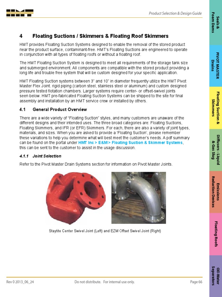Product Selection and Design Guide - Floating Suction | PDF | Buoyancy ...