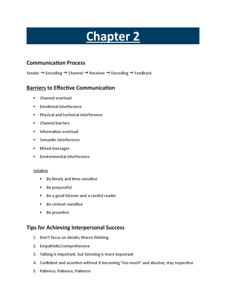 Class 2 Notes | PDF | Communication | Information