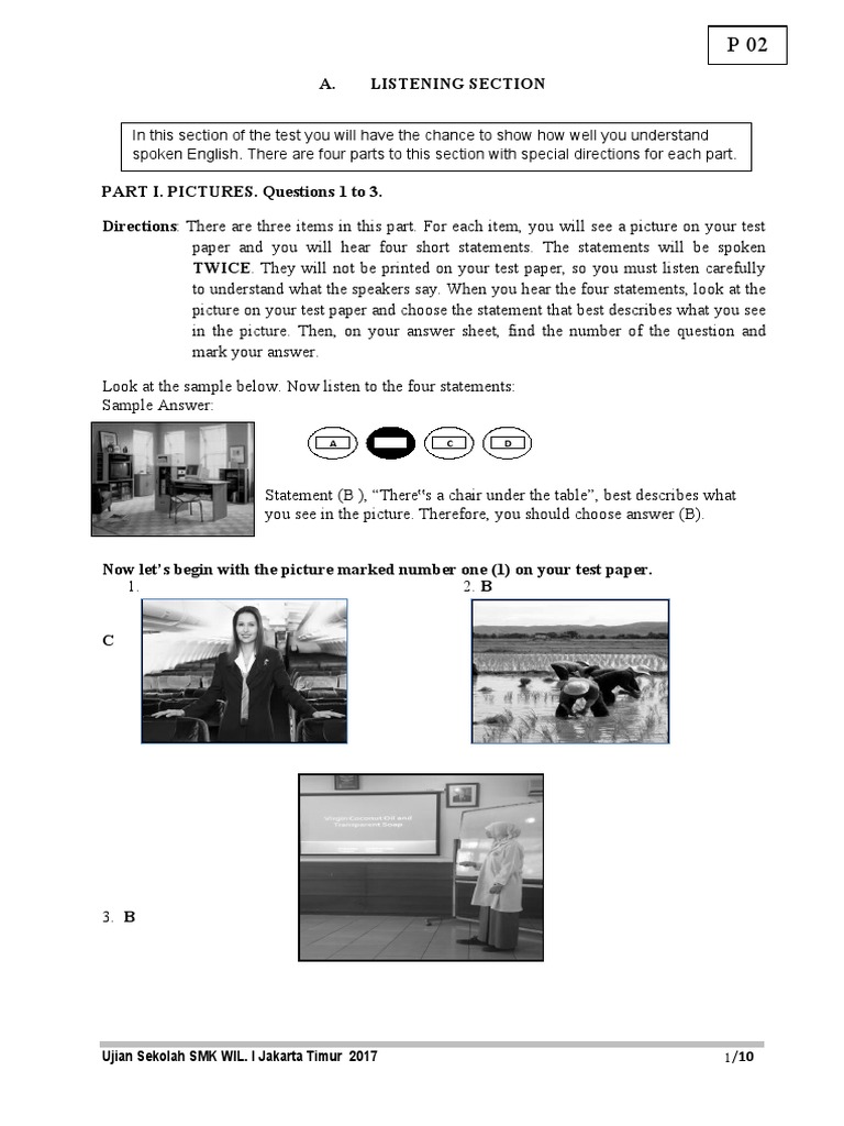 Lembar Soal&jwb 2-1 B.inggris | PDF | Vitamin | Nutrition