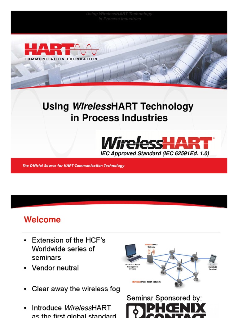 WirelessHART for Process Engineers | PDF | Encryption | Computer Network