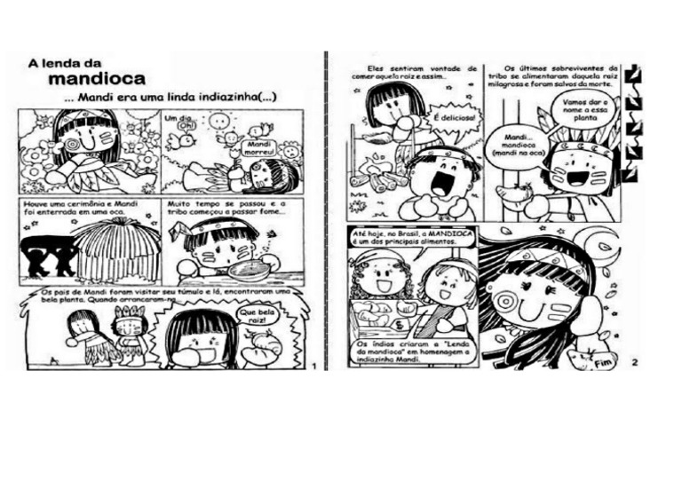 Lenda Da Mandioca | PDF