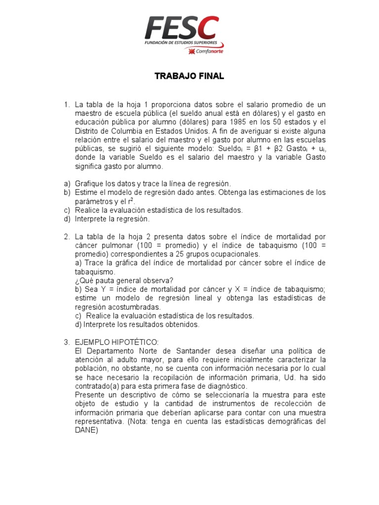 Trabajo Final | PDF