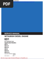 Mitsubishi L3a l3c L3e Engine Parts Catalog | PDF