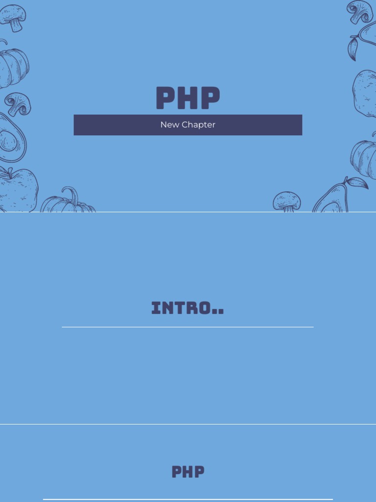 New Chapter Pdf Php Networking