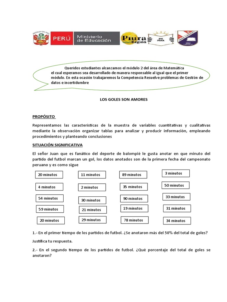 Modulo 02 MAT 3ro. | PDF