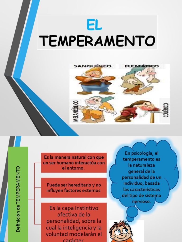 El Temperamento | PDF | Temperamento | Ciencia cognitiva