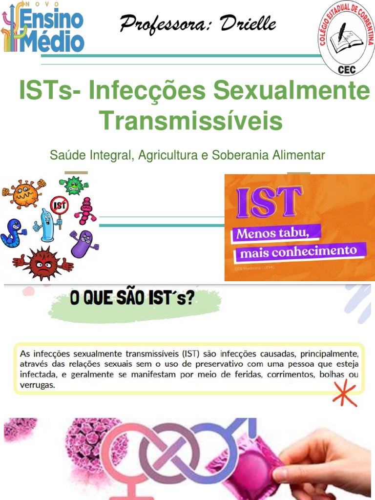 ISTs - Infecções Sexualmente Transmissíveis | PDF | Anticoncepcionais ...
